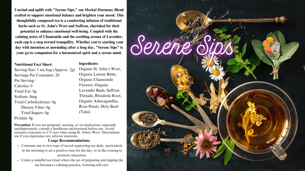 Serene Sips - Amitie Wellness