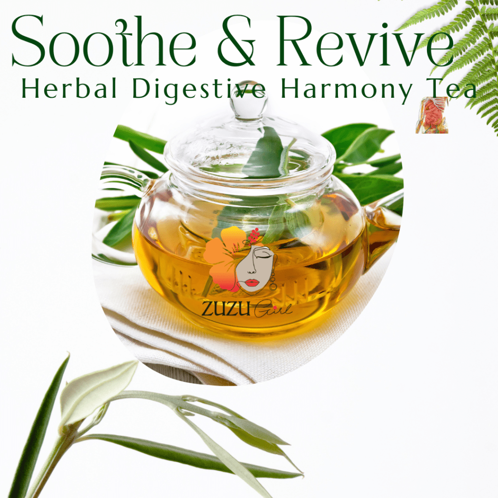 Soothe & Revive Herbal Digestive Harmony Tea - Amitie Wellness